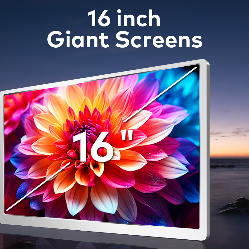 S788 (16 inch, 3 screens, 1 cable 1 charger connections) - Visture ...